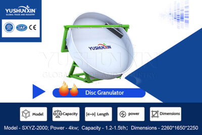 Wet Granulation Machine For Compost Pellet Making