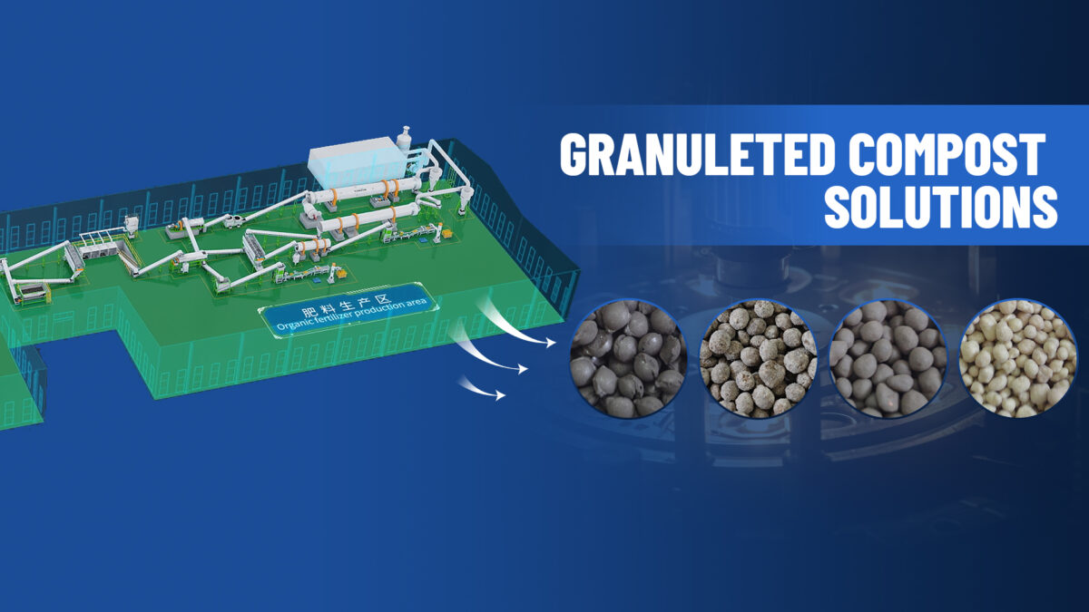 Granulated Compost Solutions | Compost Pellet Machines